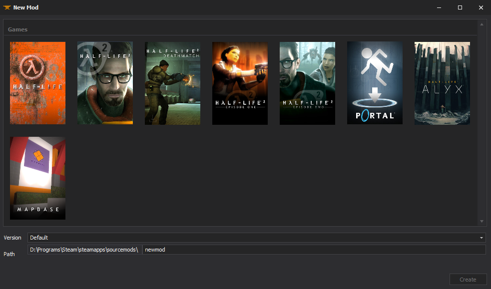 Create a Mod - Valve Developer Community