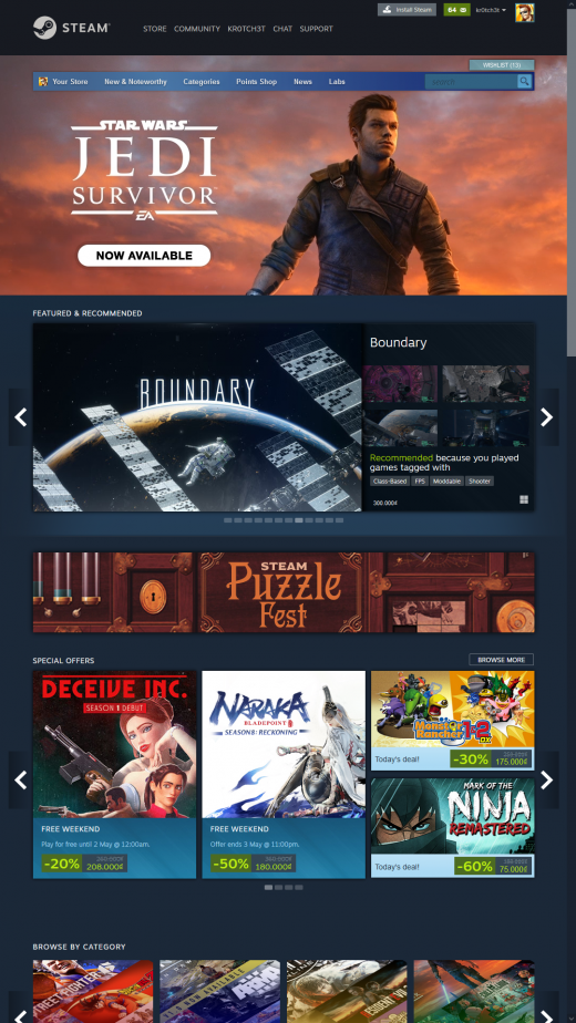 Steam Store - Valve Developer Community