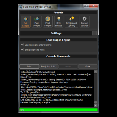 Environments Getting Started Environments Getting Started Valve