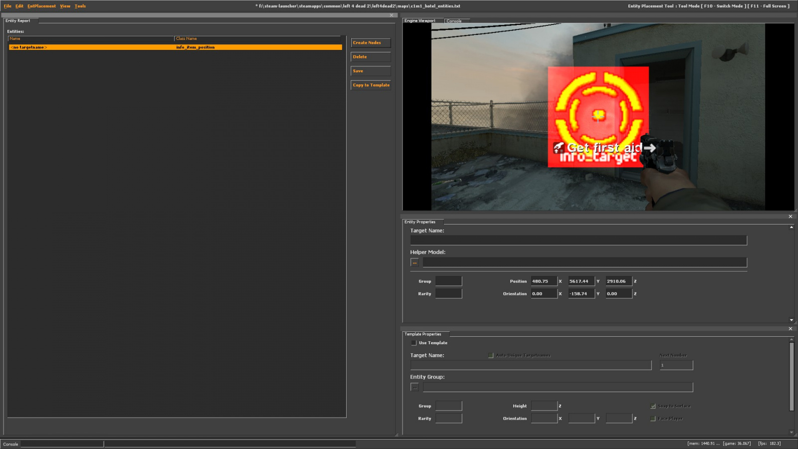 Entity Placement Tool - Valve Developer Community