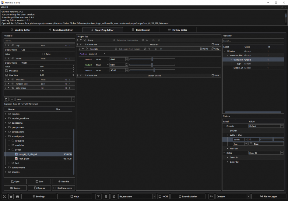Hammer 5 Tools - Valve Developer Community