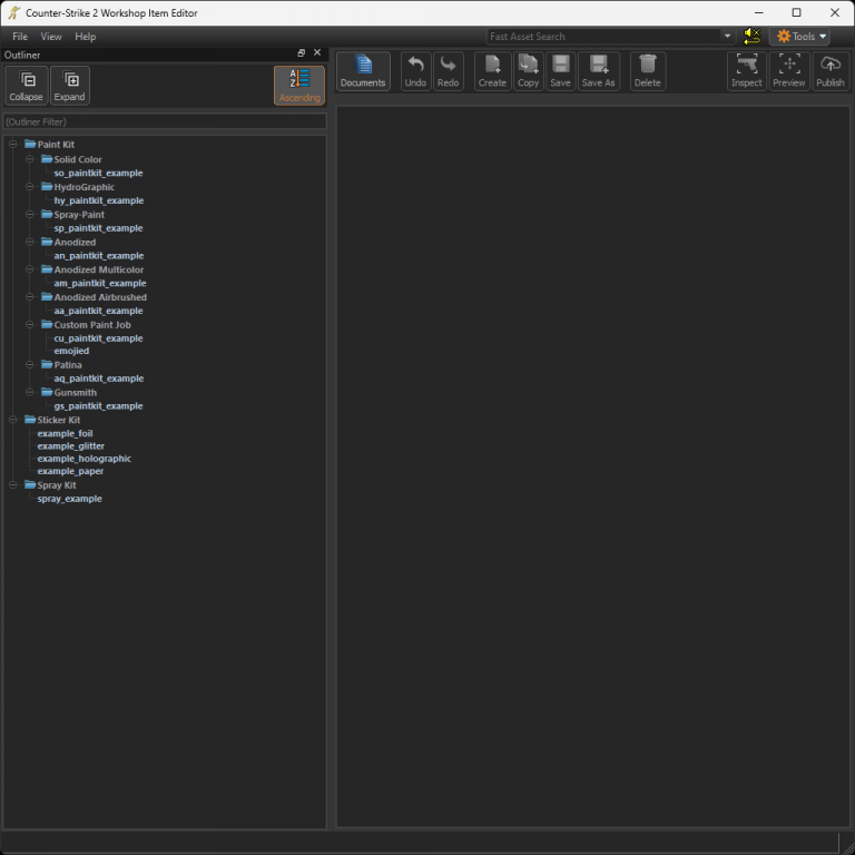 CS2 Workshop Item Editor - Valve Developer Community